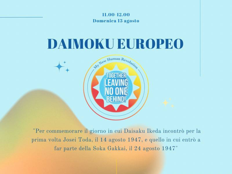 Daimoku Europeo - Il Nuovo Rinascimento
